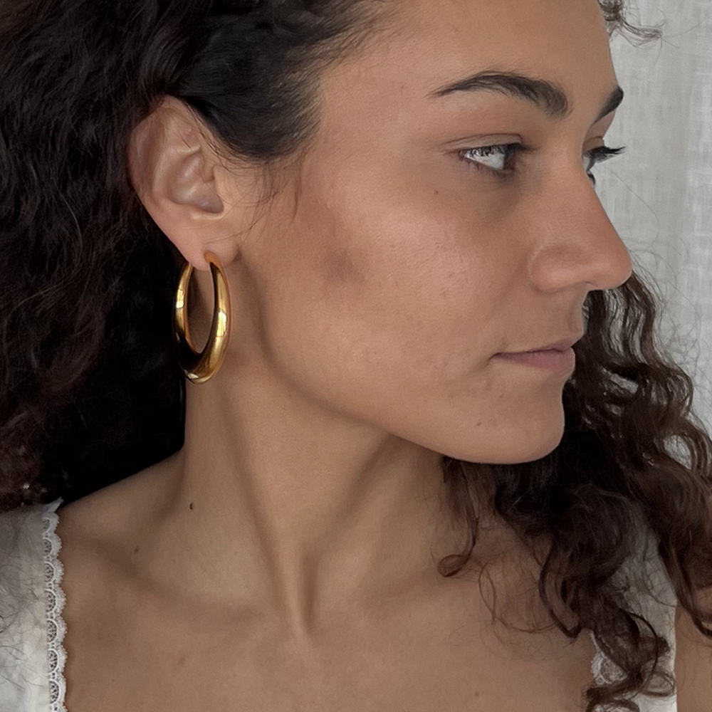 DELTA HOOPS / GOLD – The Good Statement